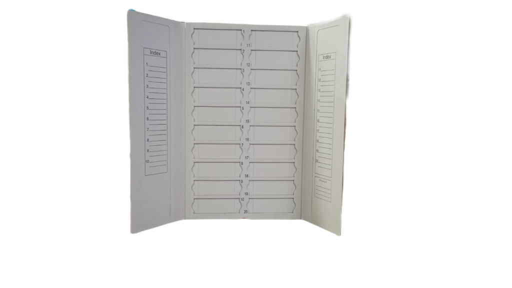 CARPETA ESTUCHE PARA 20 LAMINAS PORTA OBJETOS – Univérsitas